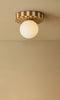 Shaa Inlay Flush Mount by Dounia Home